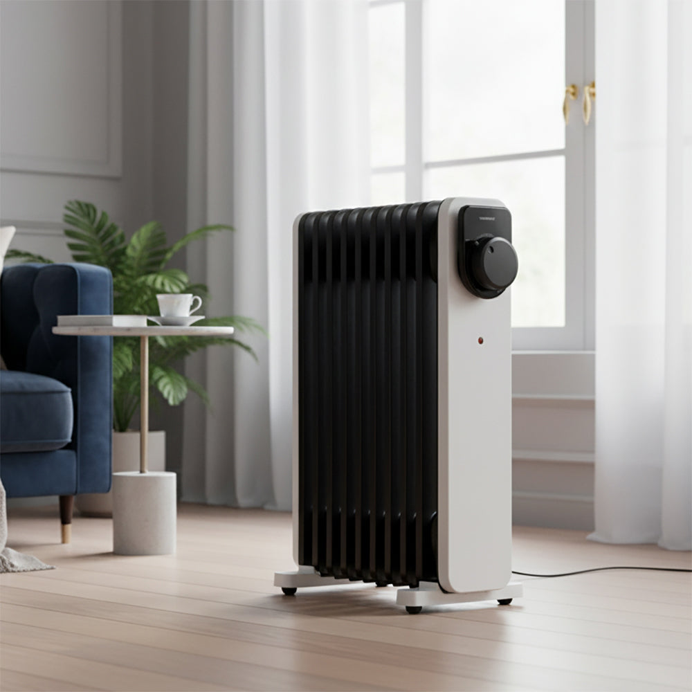 2000W 9-Fin Oil Filled Radiator Electric Heater – HoWarm
